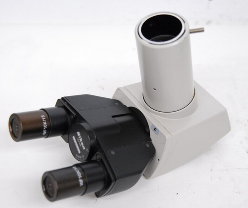 Nikon F Trinocular Microscope Head W/ 2x WF10X/18 Eyepieces (Labophot ...