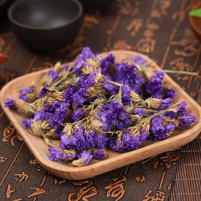 Dried Purple Statice Heads - 100 GRAMS BULK BAG - Culinary Tea Grade ...