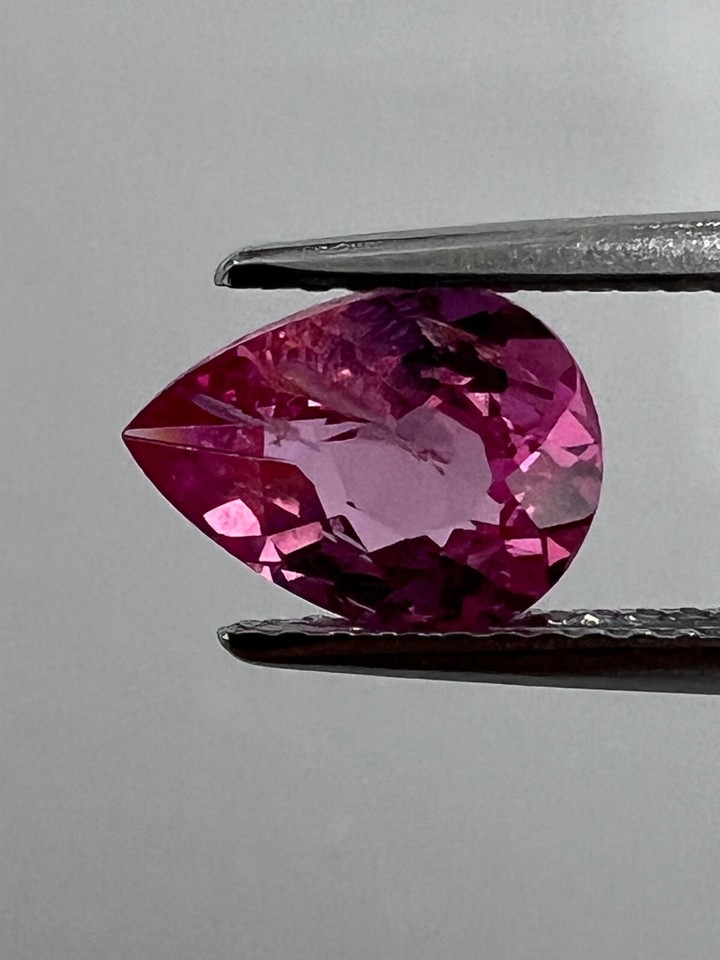 Alluring PINK SPINEL FROM MEHENGE PEAR SHAPE 6.5X9 CTS- 1.55. | eBay