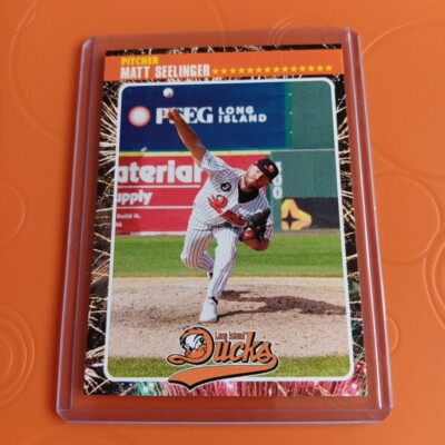 Matt Seelinger Baseball Card Long Island Ducks 2024 Atlantic League ...