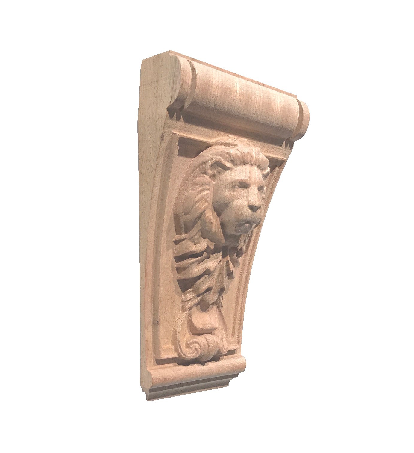 Lion Head Corbel Applique. Poplar, Cherry, Mahogany... | eBay