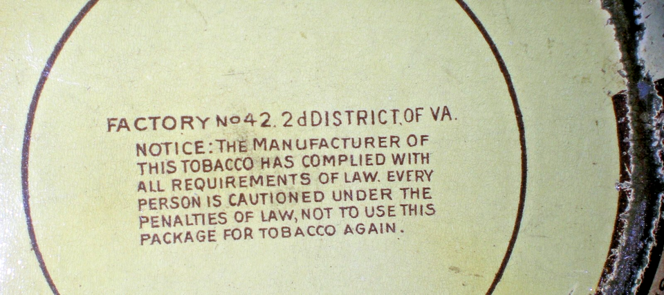 Antique ROLY POLY Tobacco Tin ~ Mayo's Cut Plug ~ The Shopkeeper ...