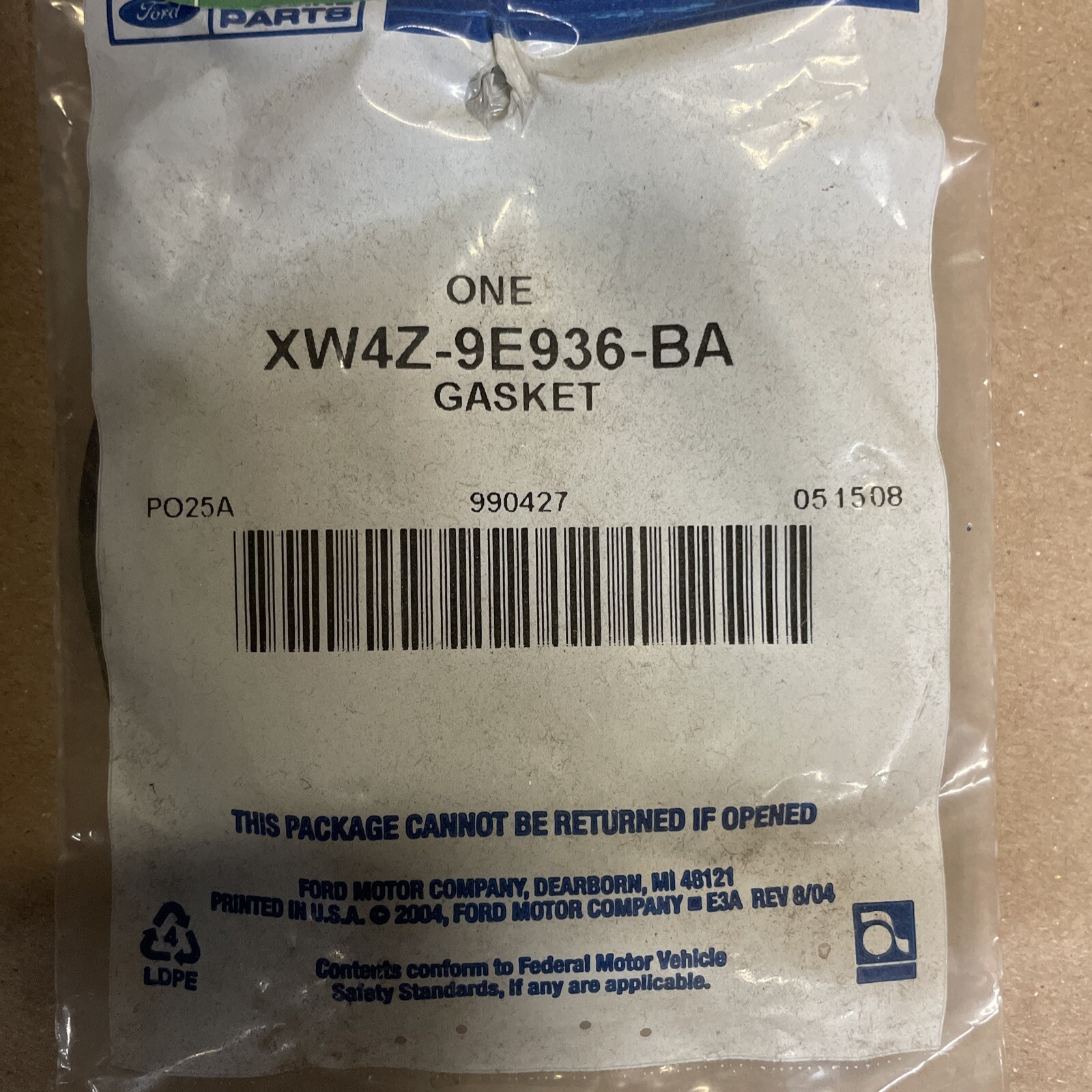 FORD XW4Z-9E936-BA GASKET for sale online | eBay