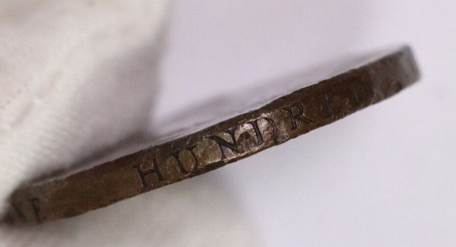 1794 1C United States Flowing Hair Large Cent Edge Lettering Nice Date ...