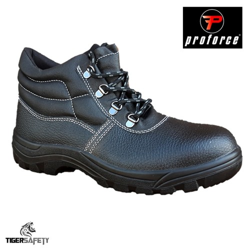 Proforce 1415 Black S1P SRC Steel Toe Cap & Midsole Chukka Safety Boots ...