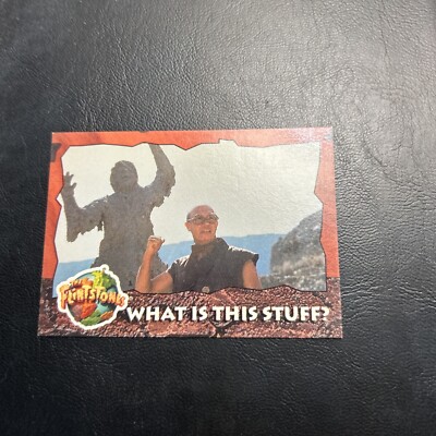 JB4a The Flintstones Movie 1994 Topps #86 Mr. Slate Dan Florek Fred | eBay