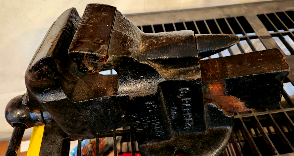 Charles Parker # 22 Very Old Very Rare Bench Vise. NOT BEAT UP! Nice | eBay