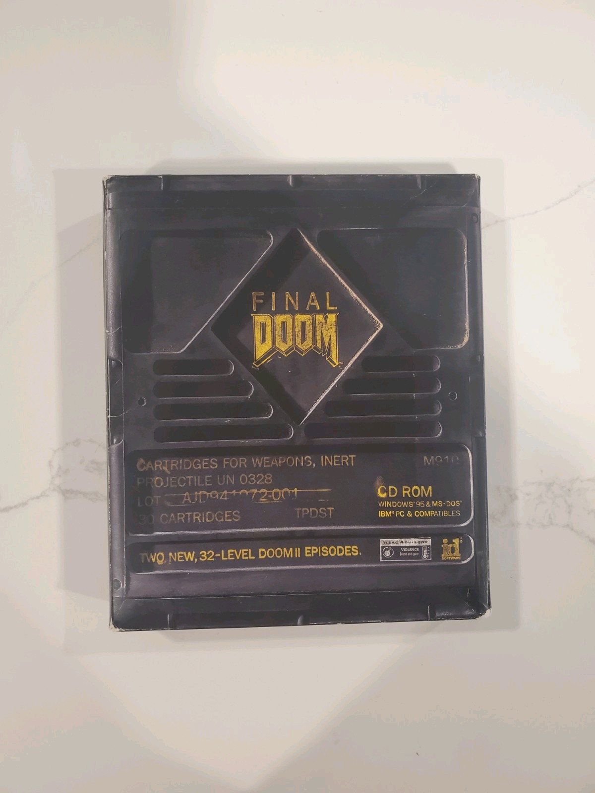 Final Doom PC Big Box Windows 95 98 CD-ROM 1994 iD Software Doom II ...
