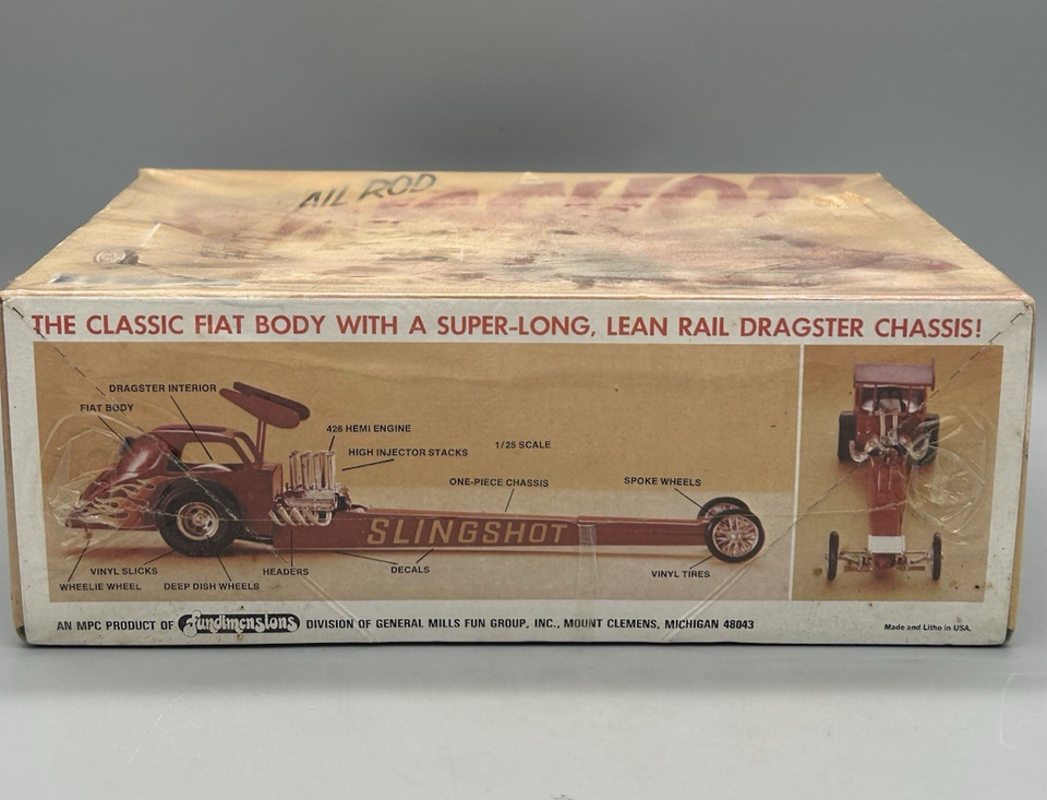 MPC Fiat Rail Rod Slingshot 1/25 (1-0715) 1976 - Sealed | eBay