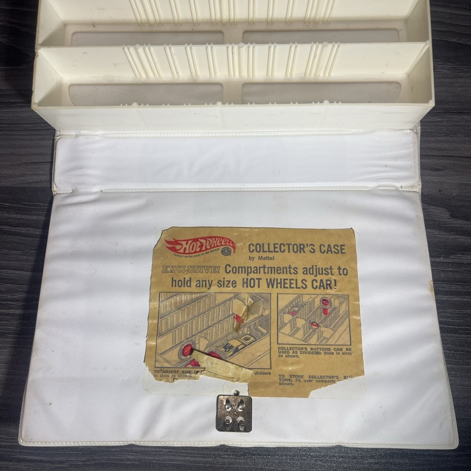 1968 Hot Wheels Redline 12 Car Collector's Case W/ Dividers #5143 ...