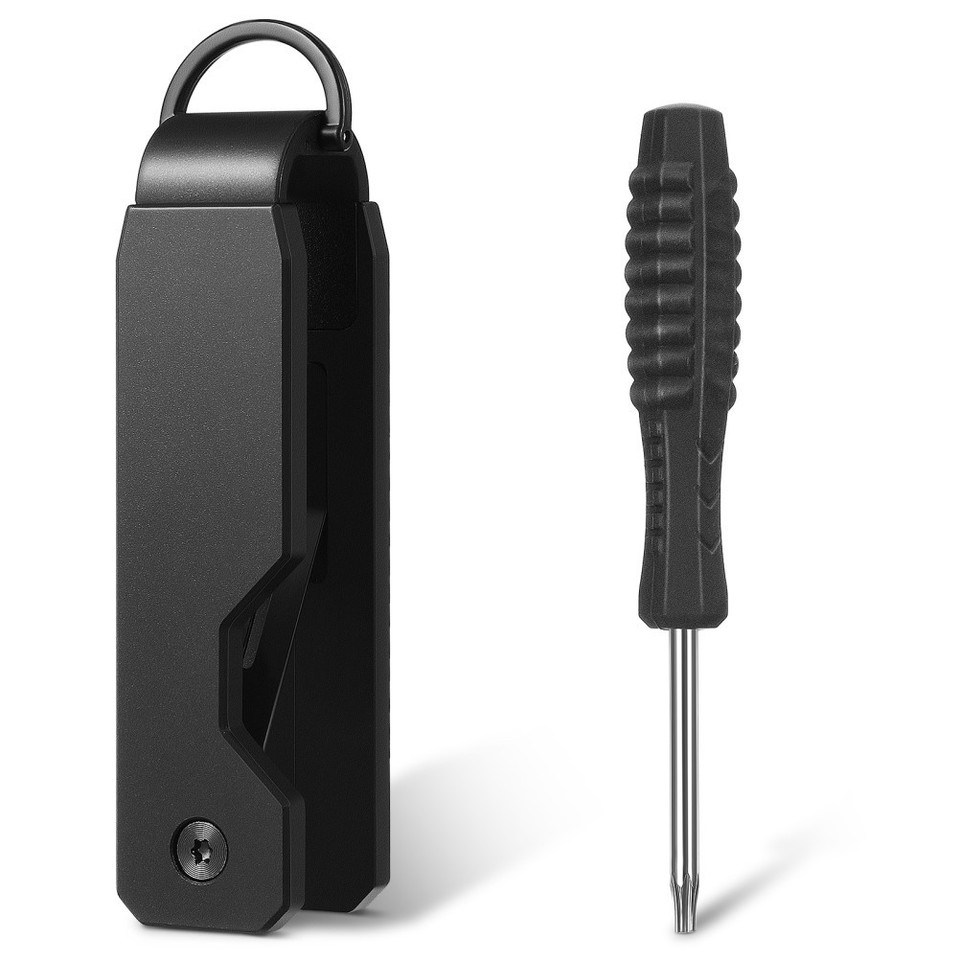 Sleek Metallic Key Holder With Silent Key Holder Feature, Ideal For ...