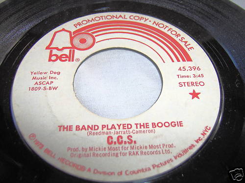 C.C.S.-BAND THAT PLAYED THE BOOGIE STEREO/MONO rock 45 | eBay