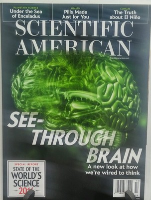 Scientific American October 2016 See Through Brain Wired Think FREE ...