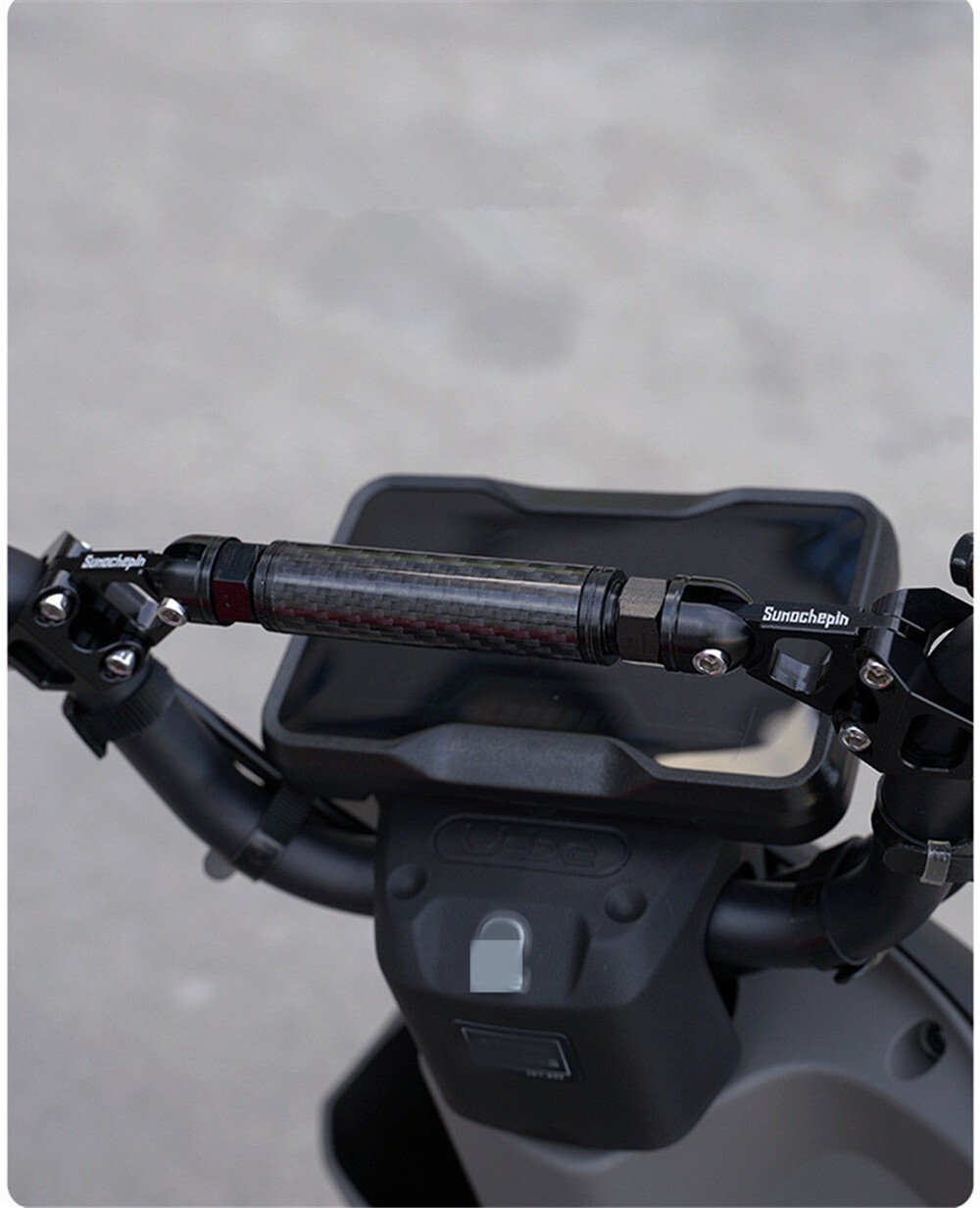 CNC Aluminum Motorcycle Handlebar Balance Cross Bar Lever Accessories ...
