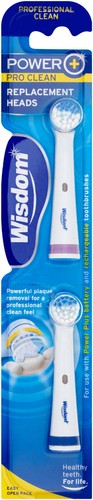 Wisdom Power Plus Electric Toothbrush Replacement Heads | eBay UK