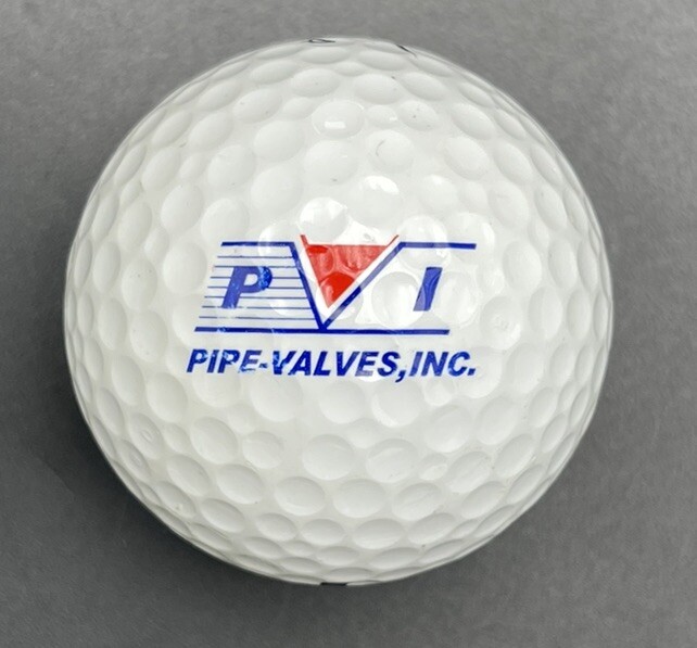 PVI Pipe Valves Inc Logo Golf Ball (1) Nike Power Soft Pre-Owned | eBay