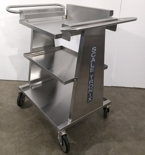 WELCH ALLYN SCALE-TRONIX STAINLESS CART for PEDIATRIC INFANT BABY ...