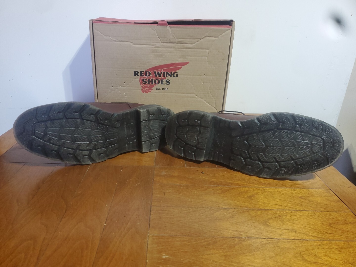 NOS RED WING 606 SOFT TOE WORK BOOTS | eBay