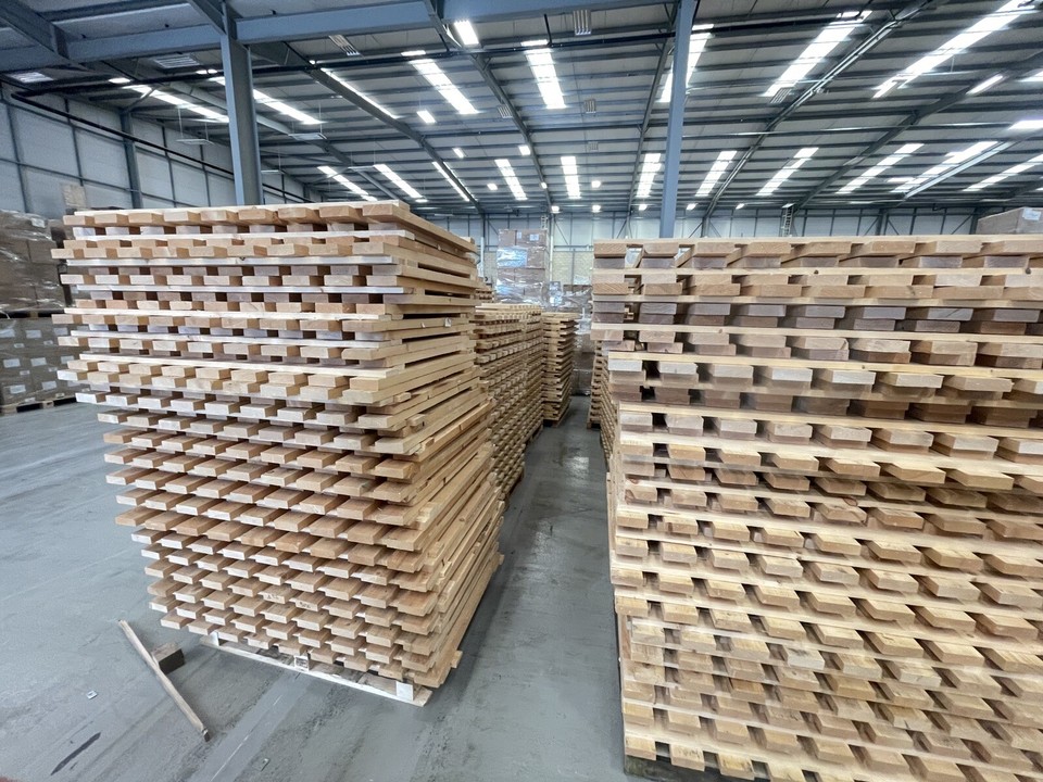 40no pallet racking timber decks open boarded 1340 X 900 (2700mm) | eBay UK