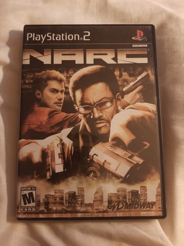 NARC (Sony PlayStation 2, PS2 2005) CIB Complete W/ Reg Card, Manual ...