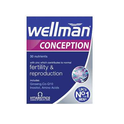 Vitabiotics Wellman Conception (30 Tablets) 744759698629 | eBay UK