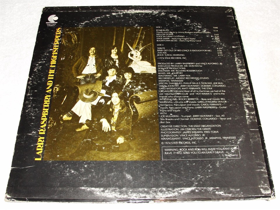 Larry Raspberry & The Highsteppers "Highsteppin' & Fancy Dancin' " 1974 ...