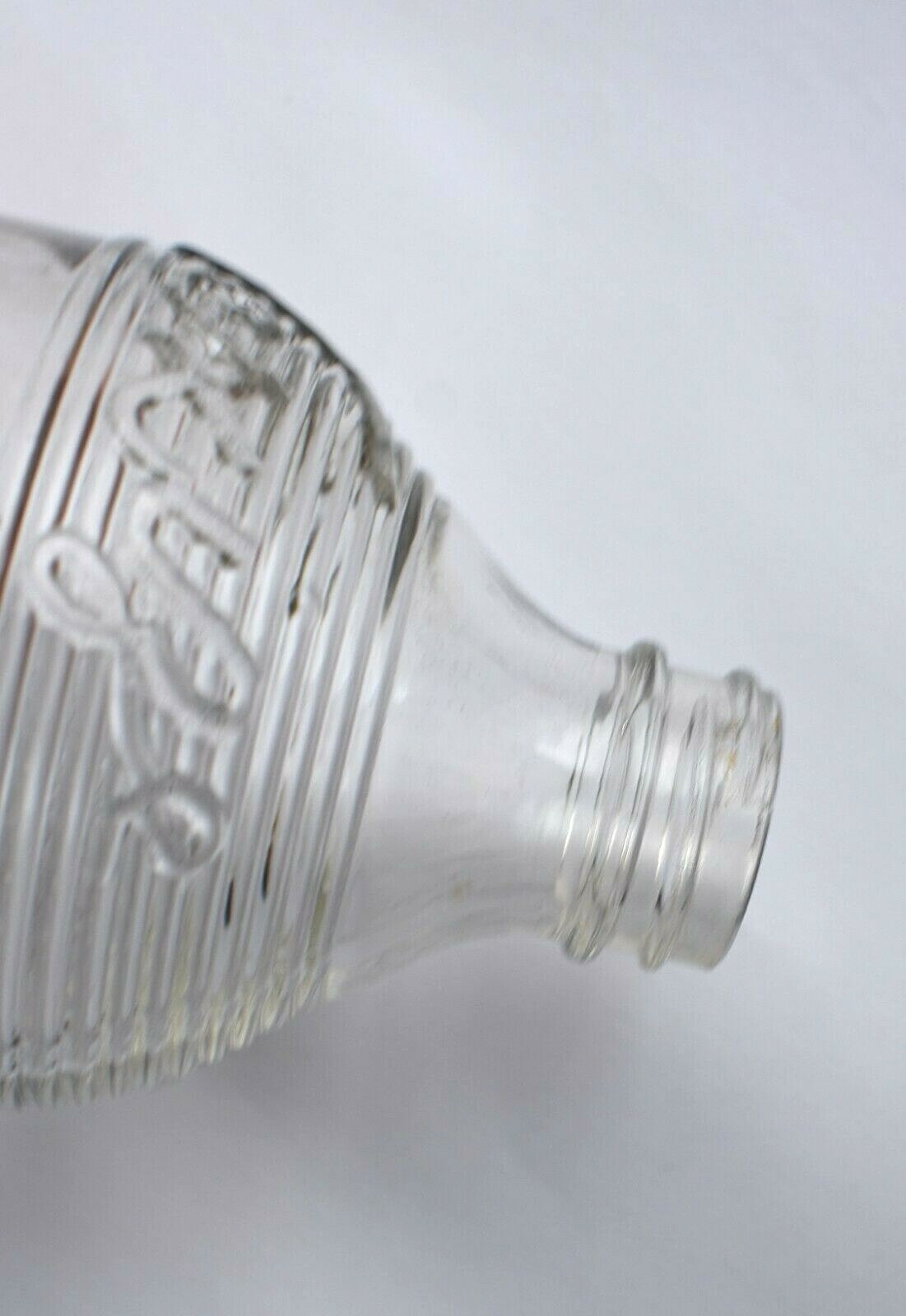 Embossed Glass Texize Bottle Ringed Knox Glass Antique Vintage | eBay