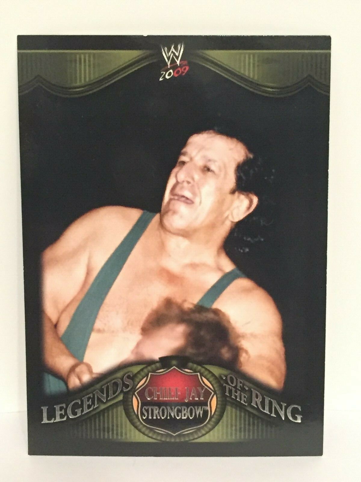 2009 Topps Jay Strongbow Legends of the Ring wwe wrestling card wwf ...