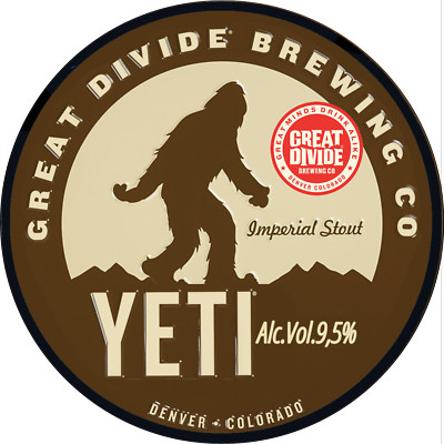 11.75in Round Yeti Beer sign (2 sizes) | eBay