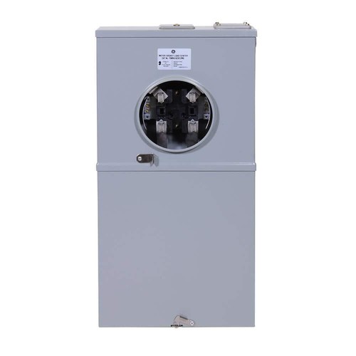 Main Breaker 150 Amp 4 Space 8 Circuit Outdoor Ringless Meter Socket ...