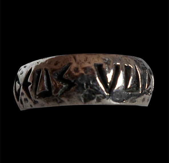 Stainless Steel Deus Vult Crusader Band Ring Custom Sized Latin Crusade R-149ss | eBay