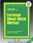 FOREMAN SHEET METAL WORKER(PASSBOOKS) (CAREER EXAMINATION By National ...