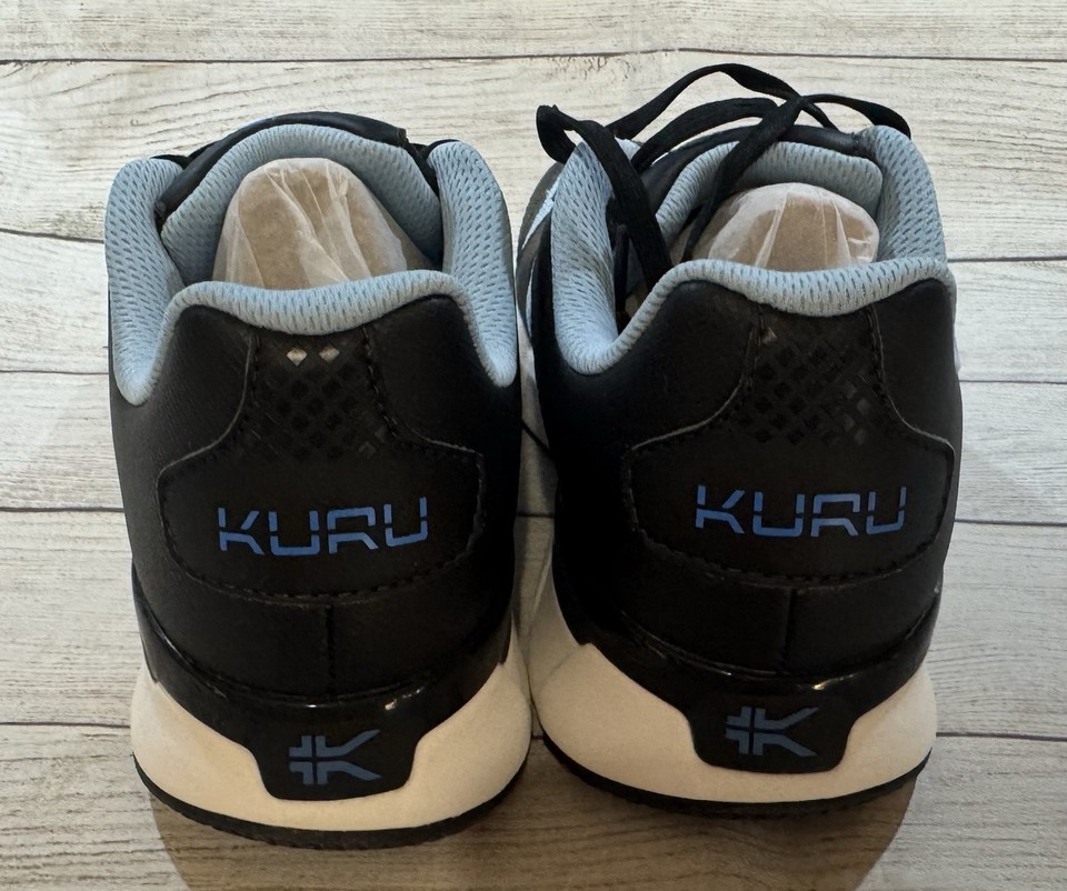 Kuru Womens Quantum 2.0 Shoes Athletic Sneakers Black / Misty Blue Sz ...