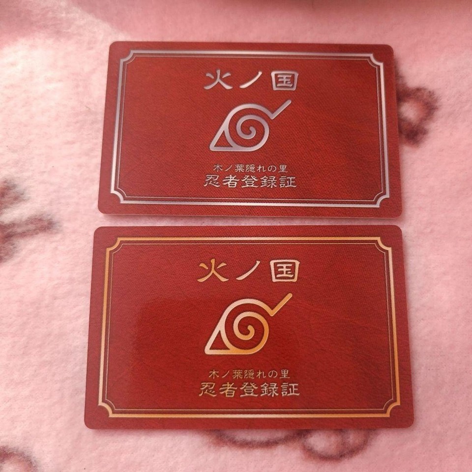NARUTO Ninja Registration Cards Sakura & Tsunade Parody Collectibles | eBay