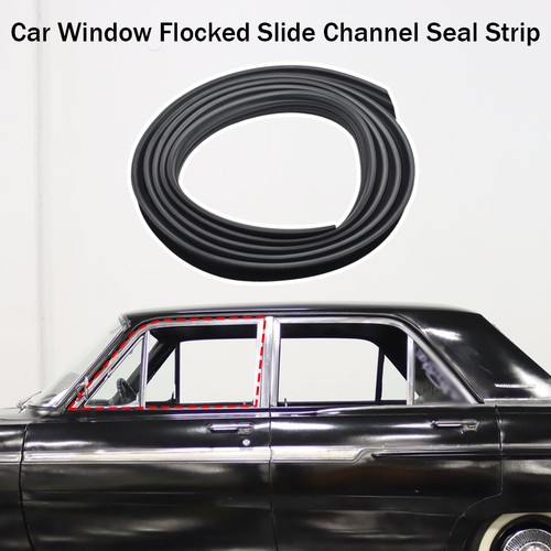 8FT Glass Run Channel Seal Flexible&Flocked Weatherstrip For 1965-1975 ...