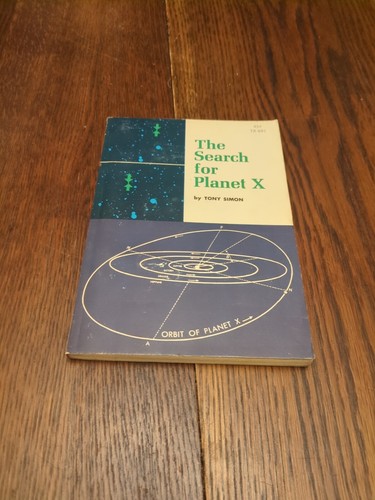 The Search for Planet X by Tony Simon 1st Printing 1965 Scholastic Book ...