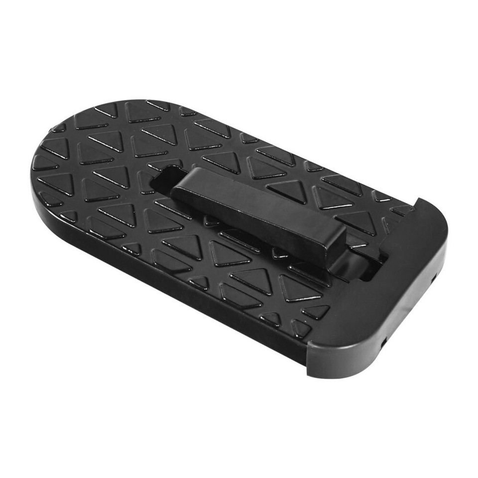 Black Folding Car Door Latch Hook Step Mini Foot Pedal Roof Ladder ...