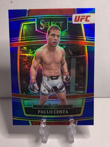 PAULO COSTA 2022 Panini Select Blue #18 UFC Concourse | eBay