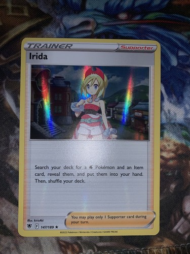 Pokémon TCG Irida Sword & Shield - Astral Radiance 147/189 Holo Holo ...
