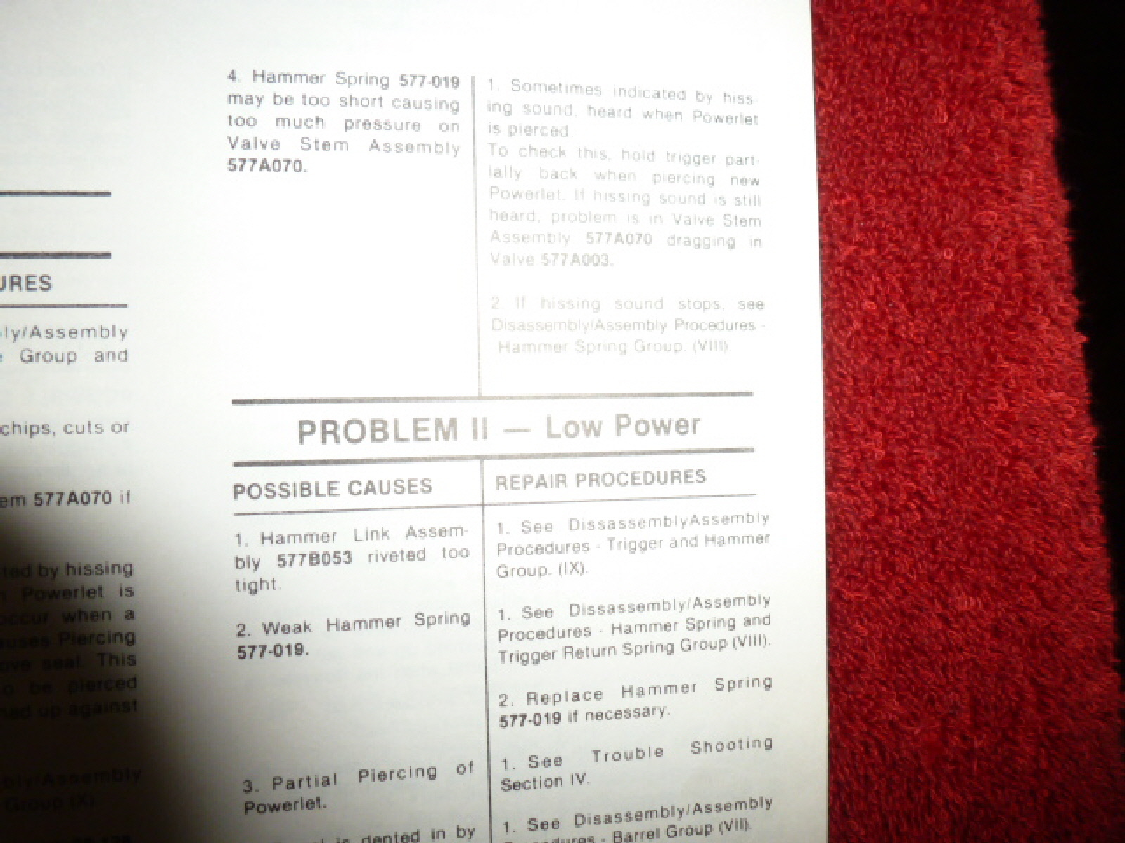 Crosman 454 & 1600 Service Manual With Exploded View | eBay