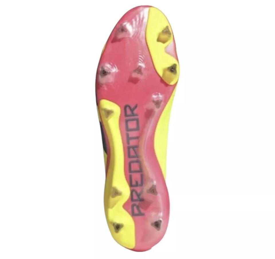 Adidas Predator Elite Laceless FG Soccer Cleats Solar Yellow Men’s ...