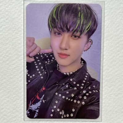 Changbin Stray Kids Oddinary Photocard PC Green Hair Trading Card SKZ ...