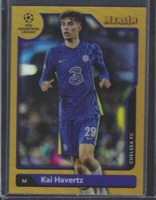 KAI HAVERTZ 2021-22 TOPPS MERLIN GOLD REFRACTOR #D 32/50 | eBay
