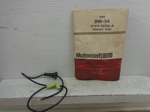 Motorcraft DW-34 Ignition Distributor Primary Wire - 6 / 8 Cylinder ...