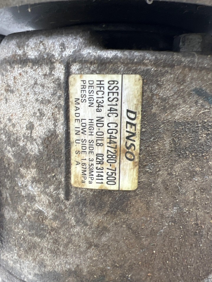 2014 - 2019 Toyota Corolla AC Compressor Assembly Denso OEM 8831002852 ...