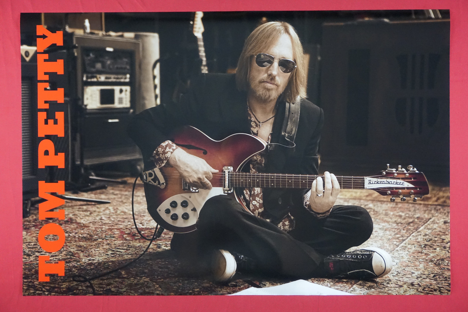Tom Petty Playing Rickenbacker Guitar Rock Picture Poster 24X36 New OOP ...