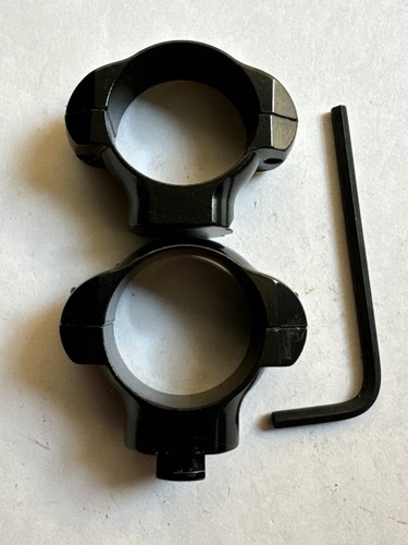 Redfield 1” scope mount rings medium , black. No box | eBay