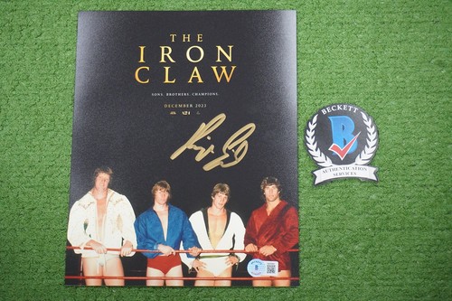 KEVIN VON ERICH SIGNED 8x10 IRON CLAW MOVIE POSTER PHOTO w/Brothers BAS ...