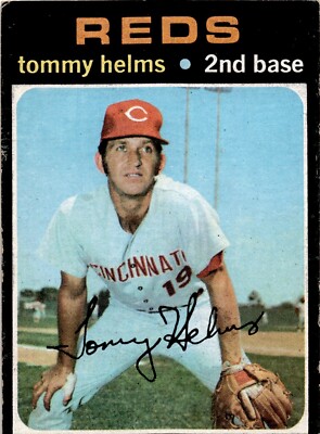 1971 TOMMY HELMS - CINCINNATI REDS - TOPPS #272 - MLB | eBay