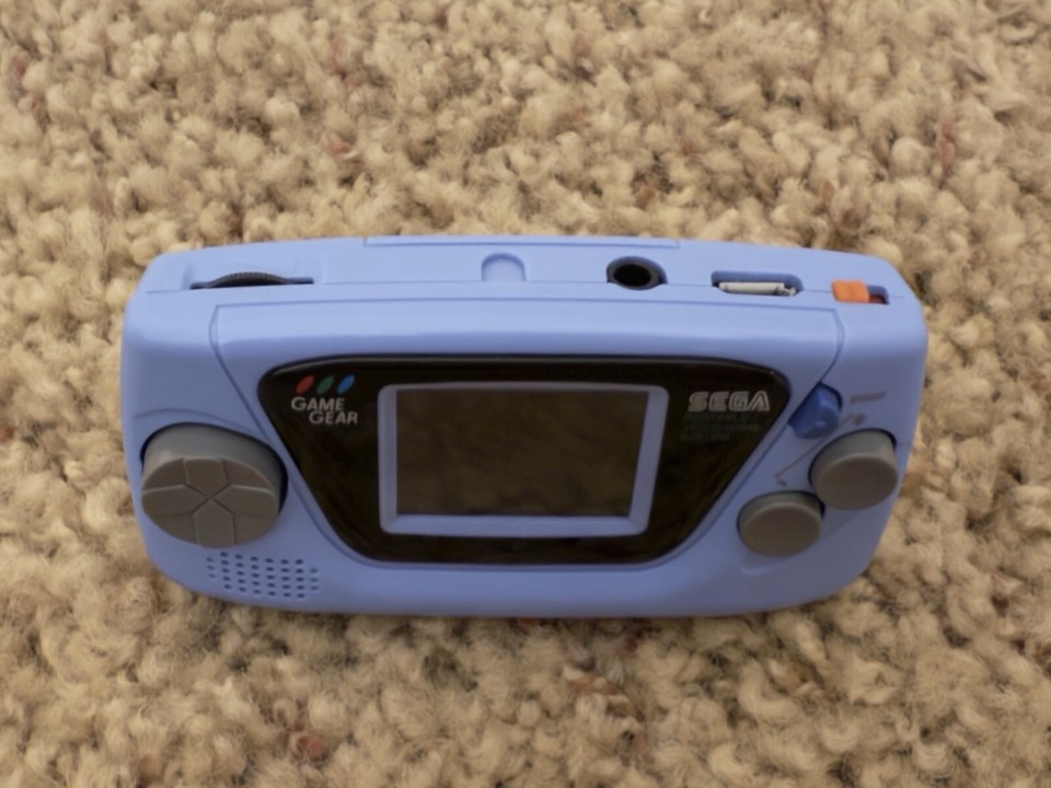 Game Gear Micro SEGA (JAPAN) 4 Games [COMPLETE] Blue Portable Game ...